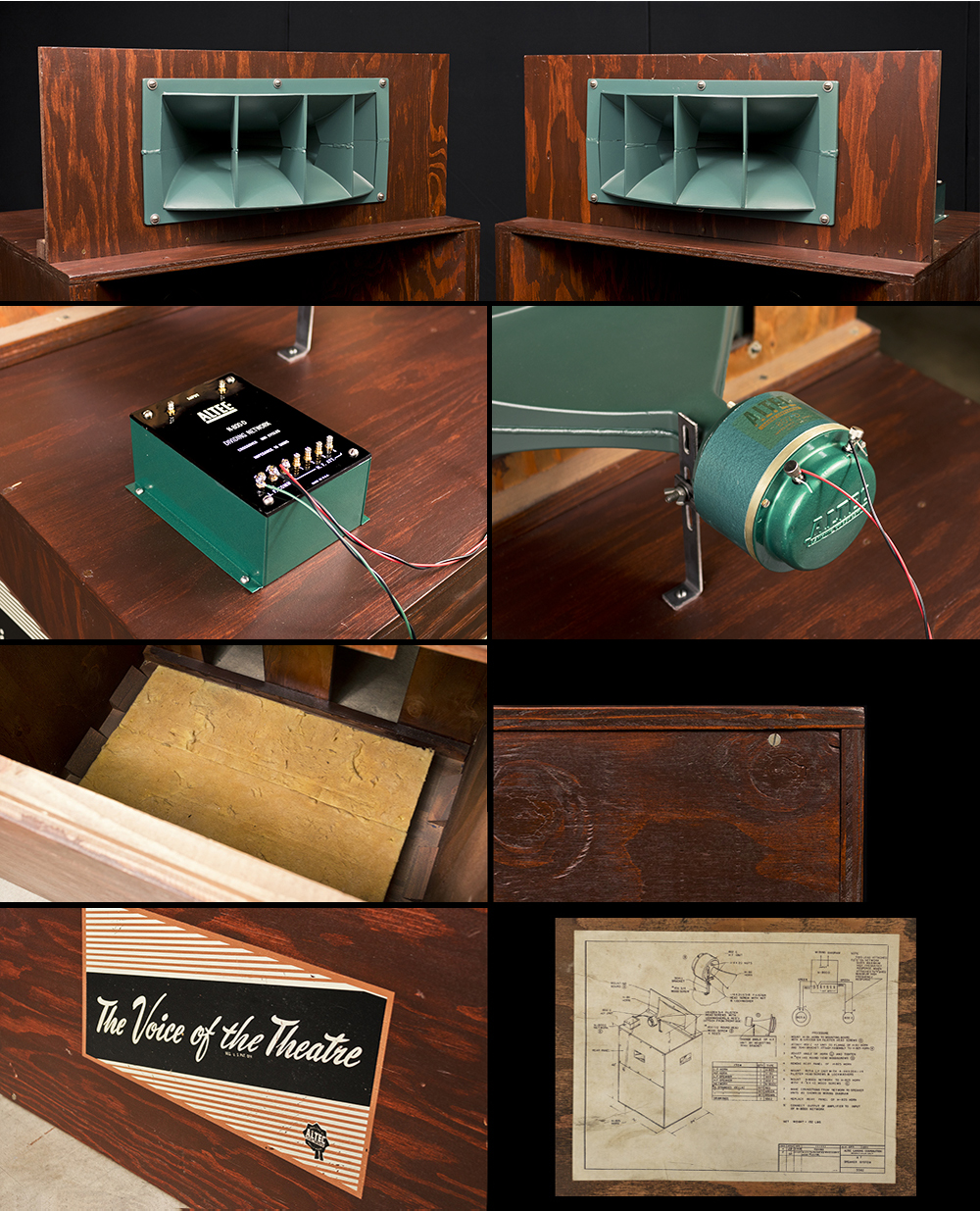 日本代購代標第一品牌【樂淘letao】－ALTEC VOTT A7 米松合板 ペア 803A / 802D / 811B / N-800D